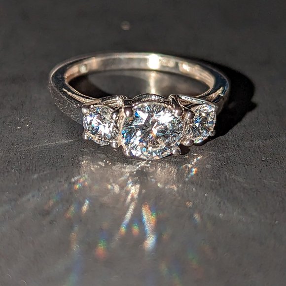 Jewelry | 925 Faux Engagement Or Wedding Ring | Poshmark